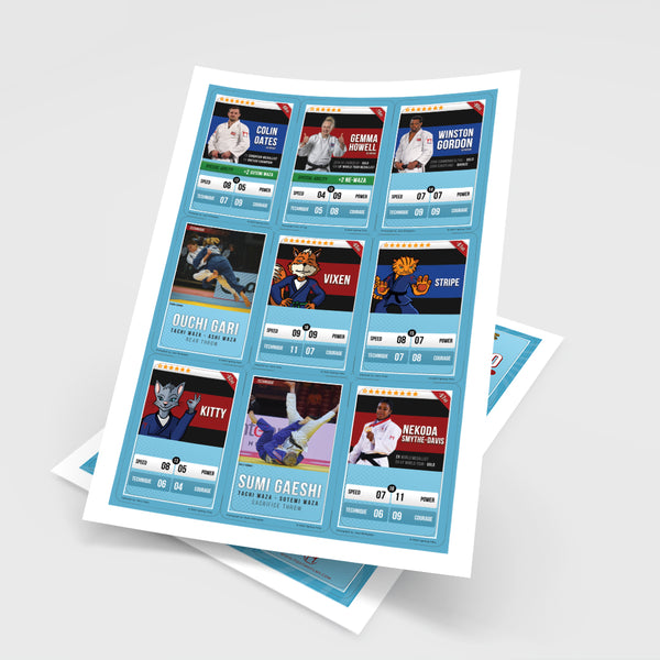 Judo Trading Cards - Fighting Films